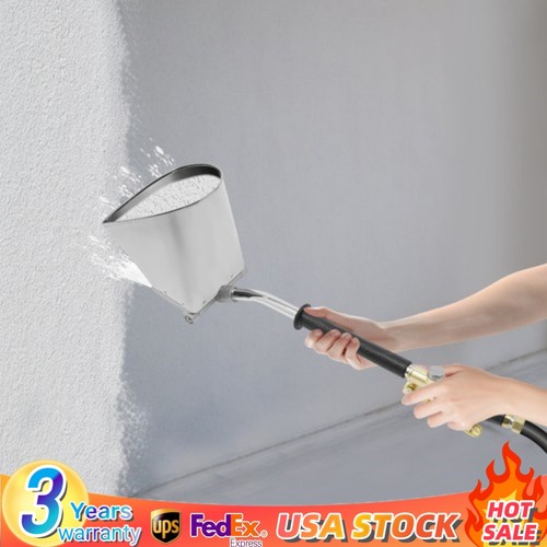 4 Jets Stucco Sprayer Cement Plaster for Wall Mortar Spray Hopper Gun ...
