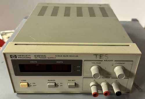 Agilent / Keysight E3610A 8V/3A or 15V/2A DC Power Supply Tested | eBay