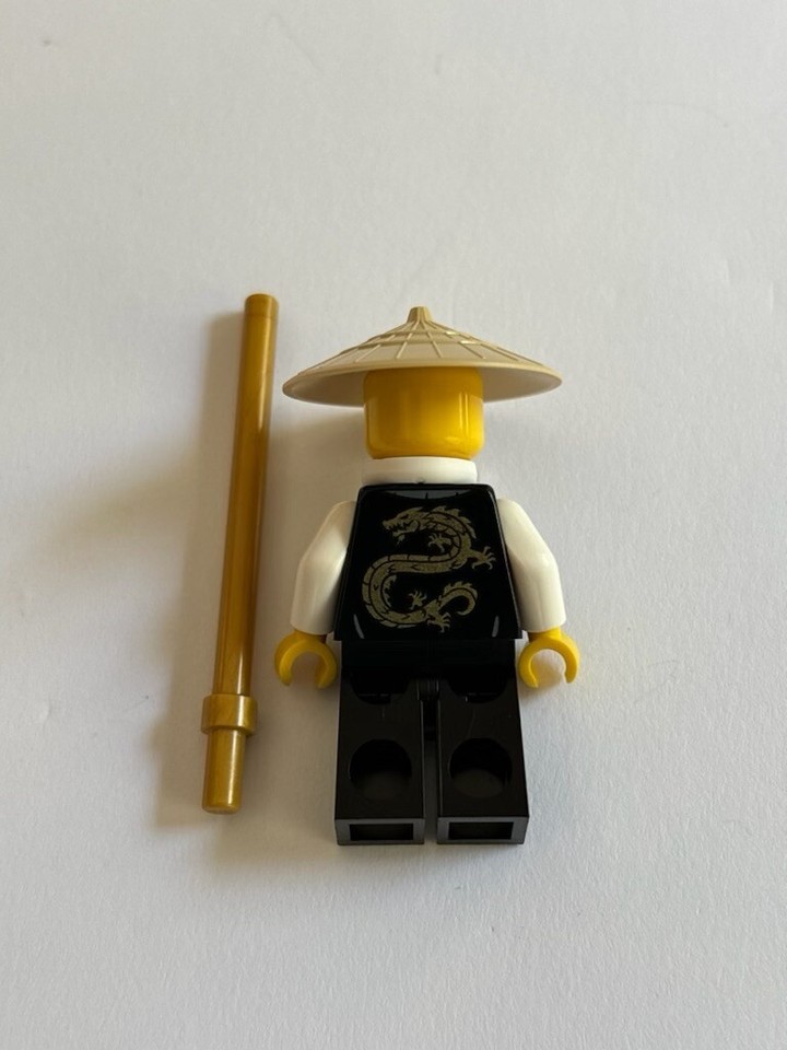 NEW LEGO NINJAGO SENSEI WU MINIFIG Legacy In Black - Set 70670 | eBay