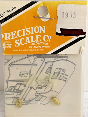 Precision Scale Co 3973 HO Scale Headlight Twin Sealed Beam Pyle ...