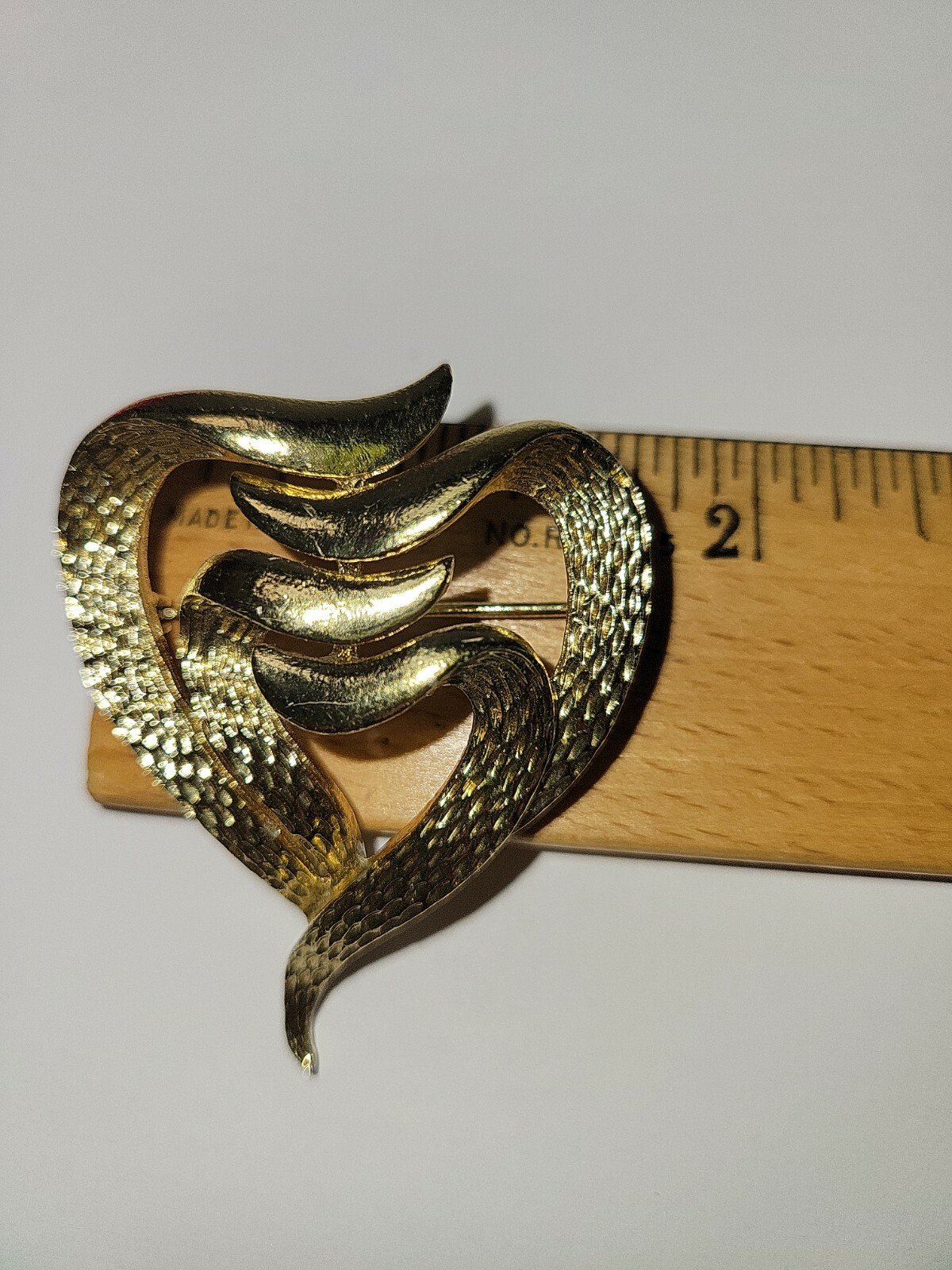 Stunning 1950s Snakes Pin Brooch Mid Century Modern G… - Gem