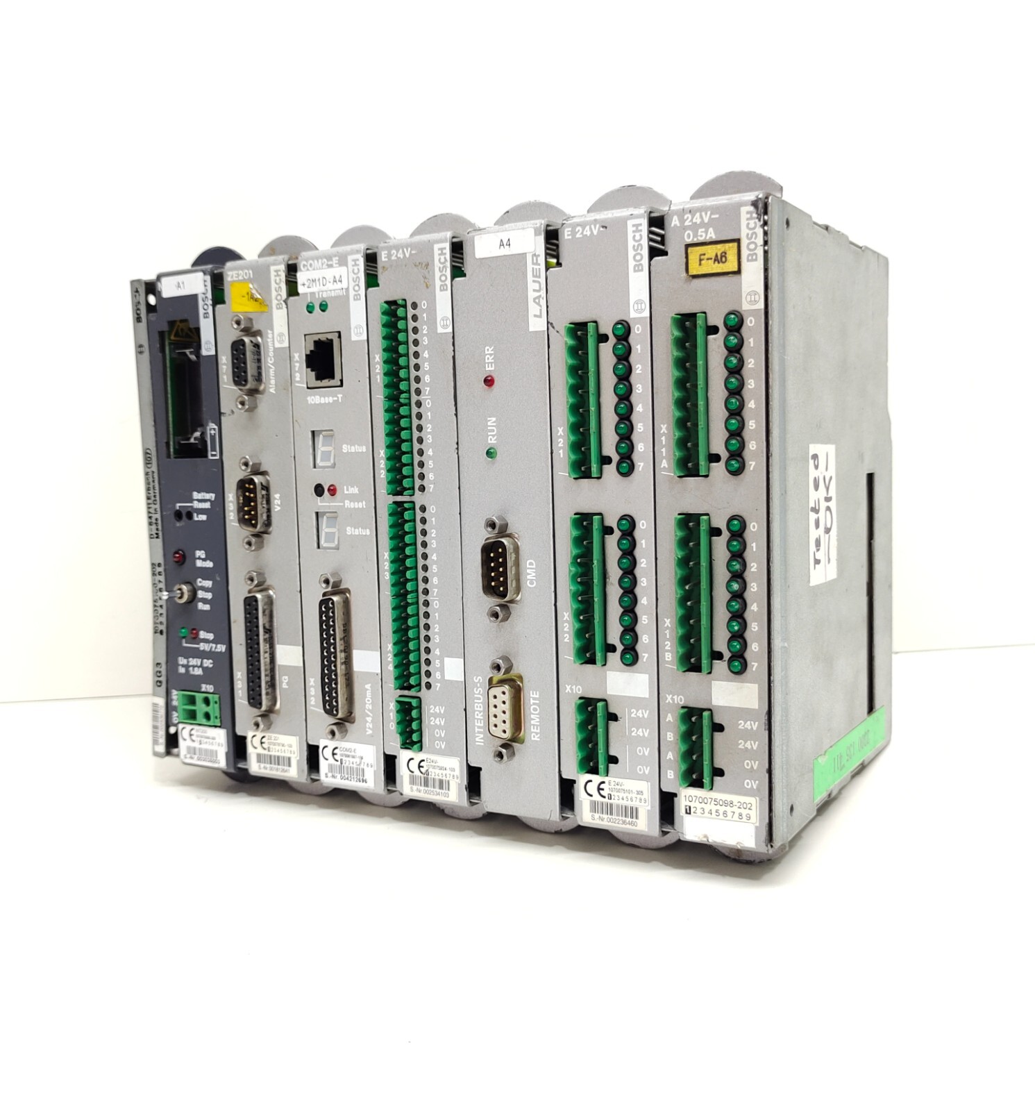 Bosch rack complete NT200 WITH ZE201, COM1-E, 2 NOS OF E 24V-, A4, A ...