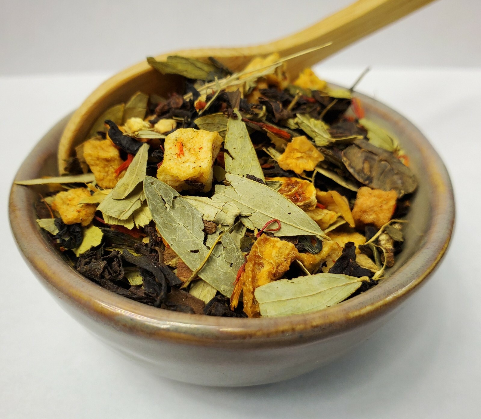 Skinny Loose Leaf Tea Oolong Ginger Senna Yerba Mate Dandelion Orange ...