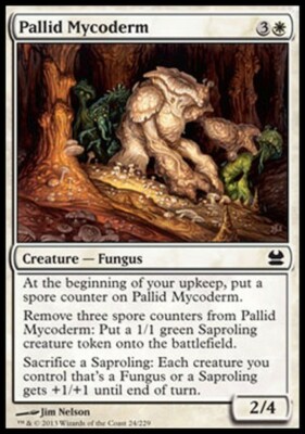 2 X Carte MAGIC MTG MODERN MASTERS MMA #24 Pallid Mycoderm | eBay