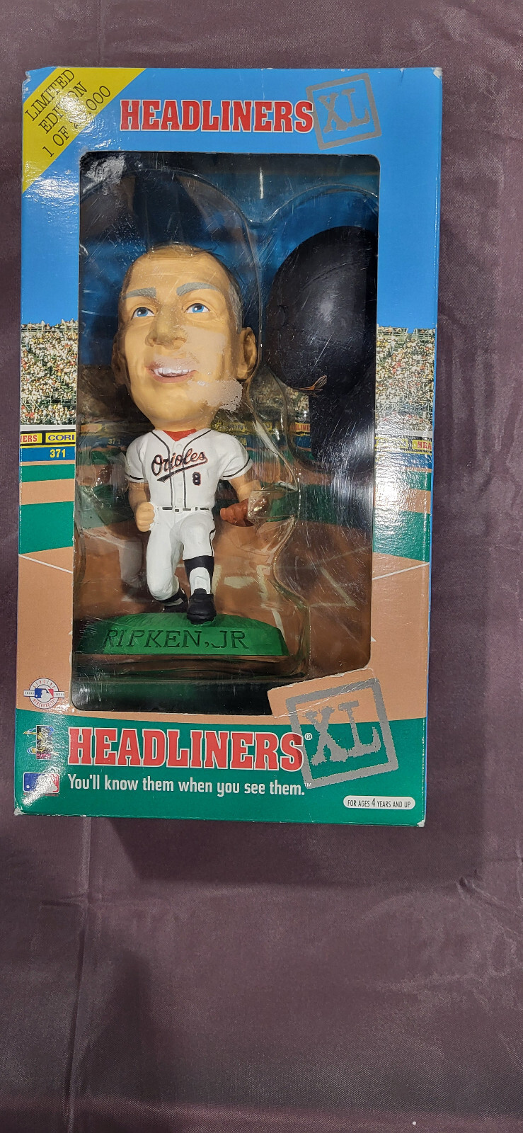 Cal Ripken Jr NEW 1998 Corinthian Headliners XL Limited Edition Figure ...