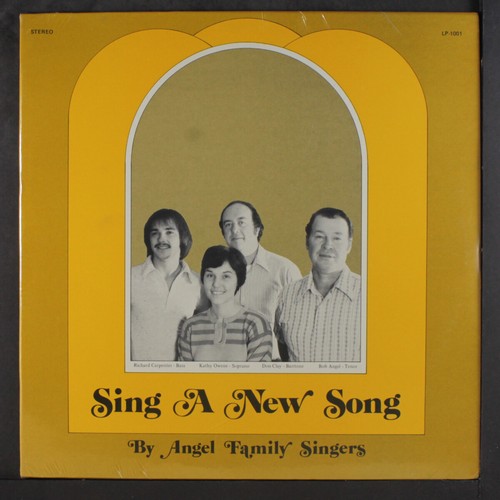 Ange Family Singers : Singer un Nouveau Song Lu-Tex 12 " LP 33 RPM ...