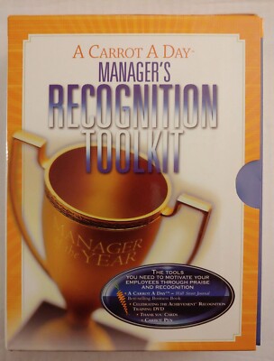 A Carrot a Day Manager's Recognition Toolkit (Book DVD Thank You Cards ...