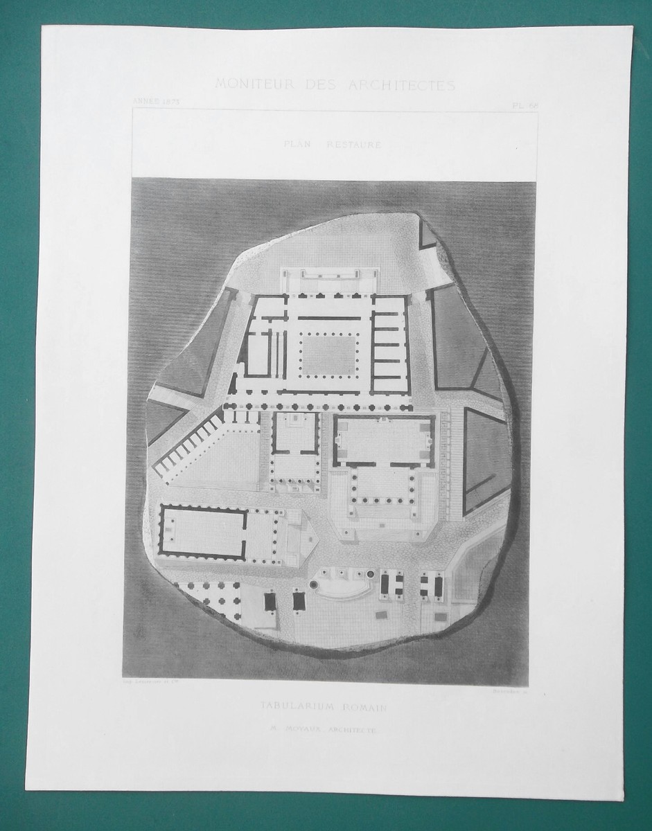 Tabularium Rome Antique Pdf The Archaeology Of Wine Production In