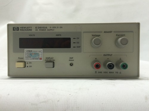 HP DC Power Supply E3615A KR75305539 | eBay