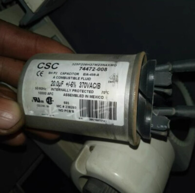 1PCS NEW FIT FOR CSC 325P206H37M23N4XMO 20uF 370VAC motor starting ...