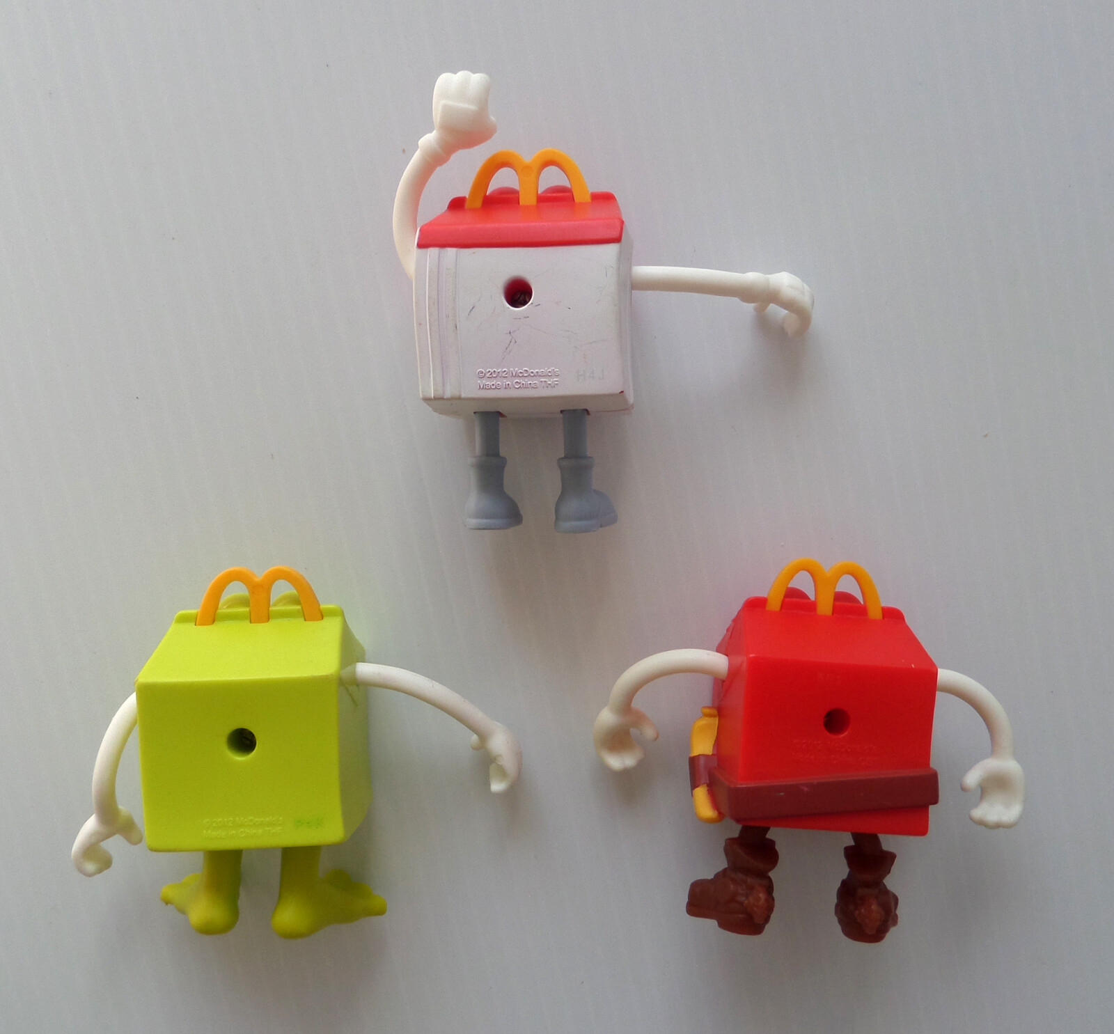 Happy Mix and Match Fun Promotional Box Men Figures McDonalds Happy ...