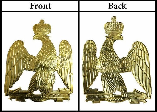 DGH® Napoleon Napoleonic-1806 6th French Shako Helmet Plate Pressed ...