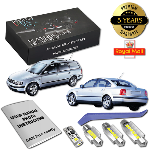 VW Passat B5 LED Interior Kit Premium 13 White SMD Bulbs Error Free B5.5 3B2 3B5 | eBay