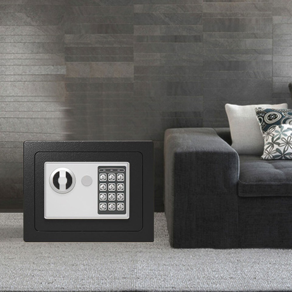 Electronic Digital Safe Box Keypad Lock Security Home Office Cash ...