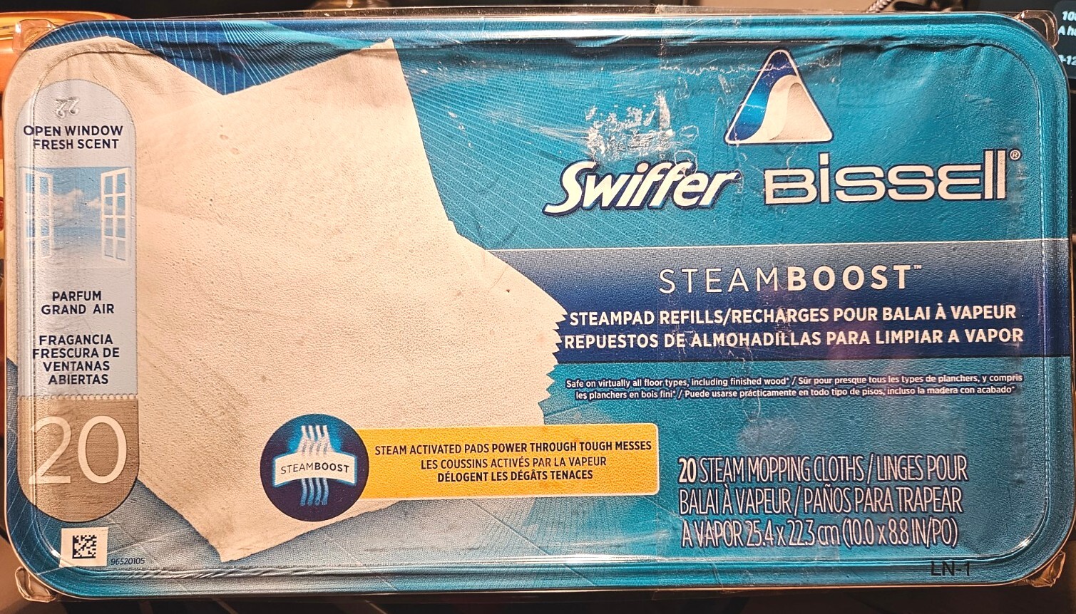 Swiffer BISSELL Steamboost Steampad Refills - 20-Count Box for sale ...