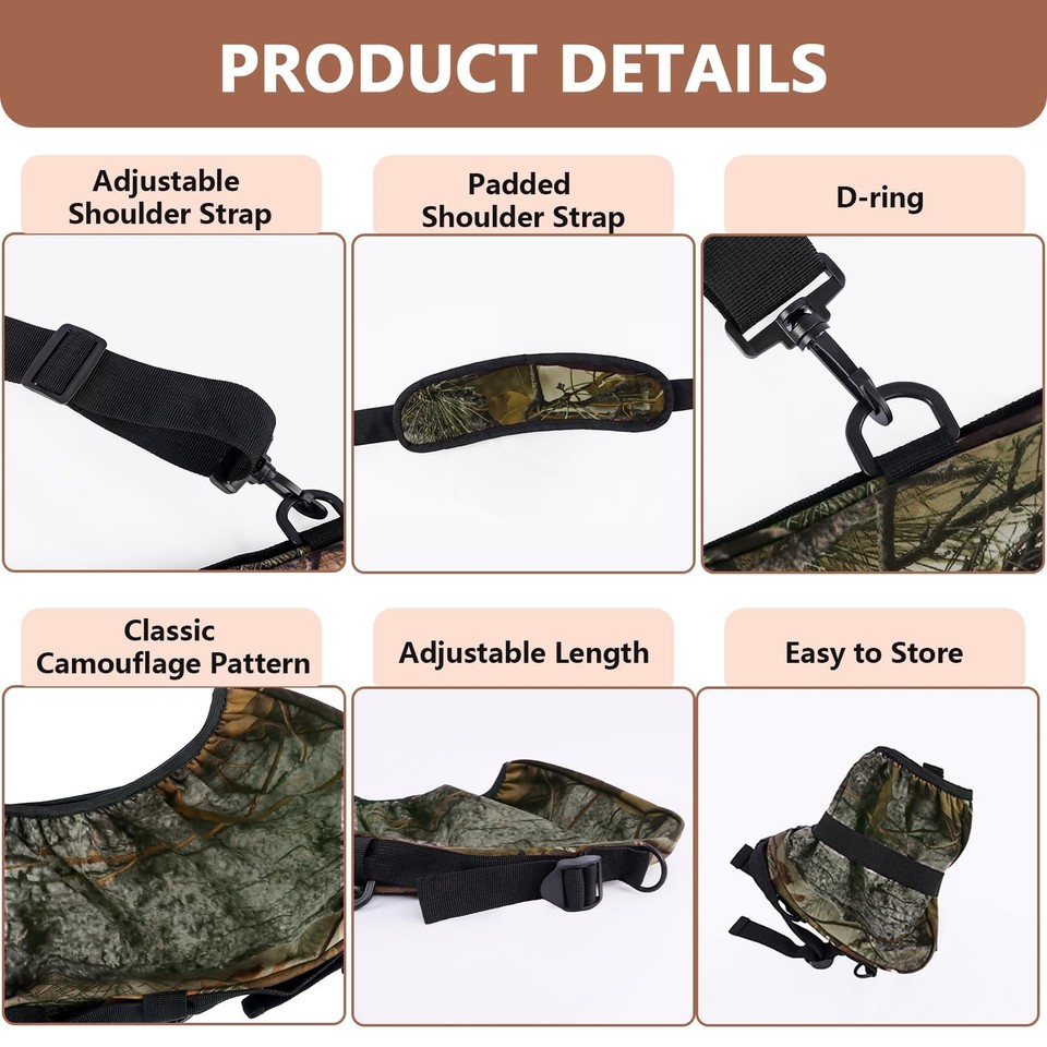 Compound Bow Sling, Quick Release Archery Bow Sling, 2 Carrying Modes ...