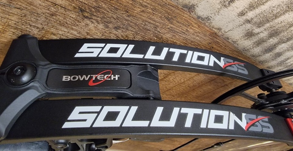 Bowtech Solution SS Black RH 25.5-31/70-NEW | eBay