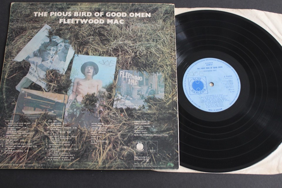 FLEETWOOD MAC – The Pious Bird Of Good Omen 1969 Blue Horizon UK ...