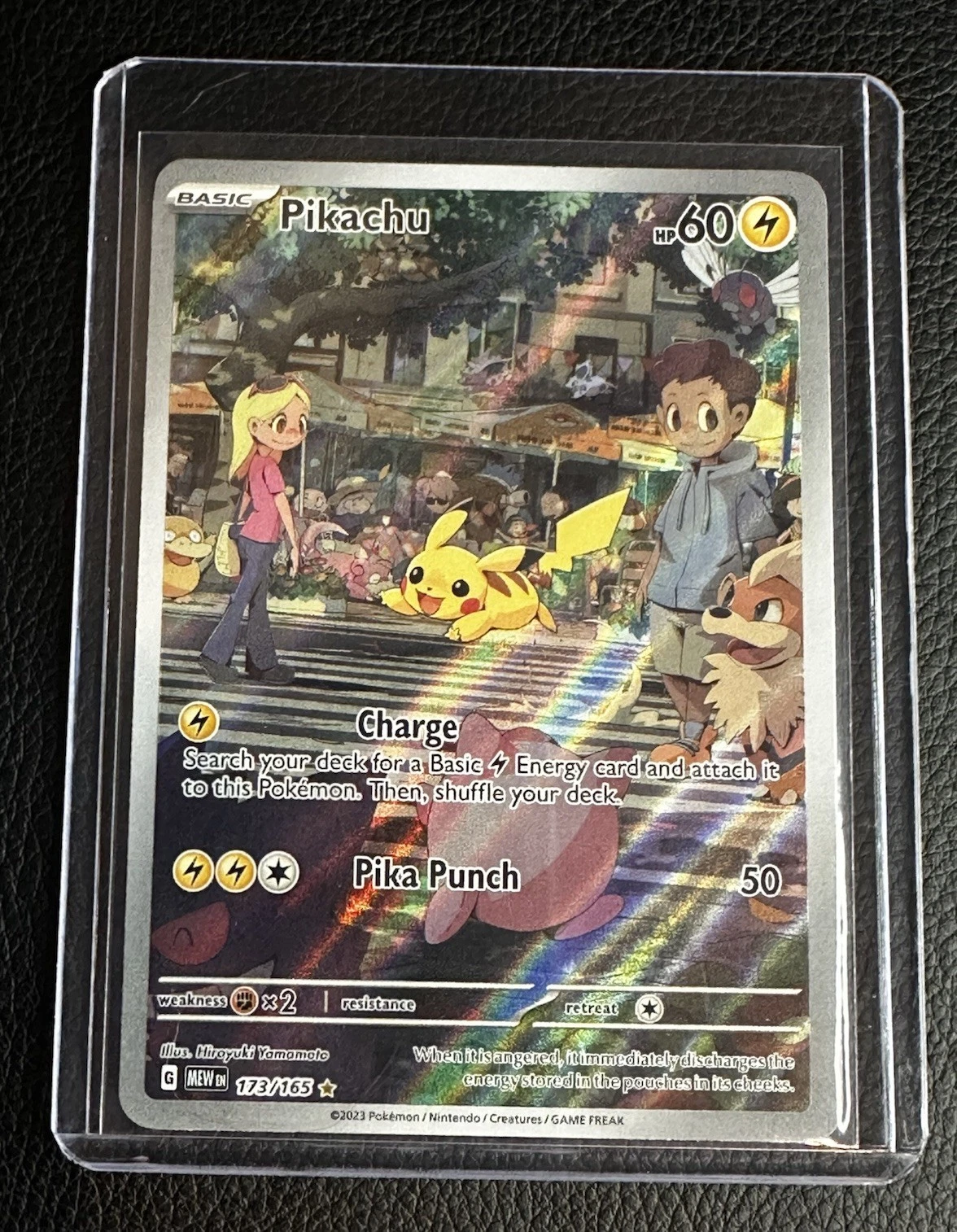 Pikachu 2023 Scarlet & Violet: 151 #173/165 Illustration Rare Price ...