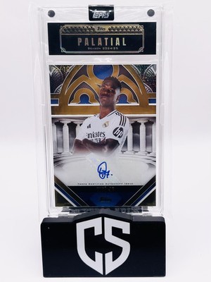 2024-25 Topps Palatial Real Madrid Vinicius Jr. Palatial Pose Auto Gold ...