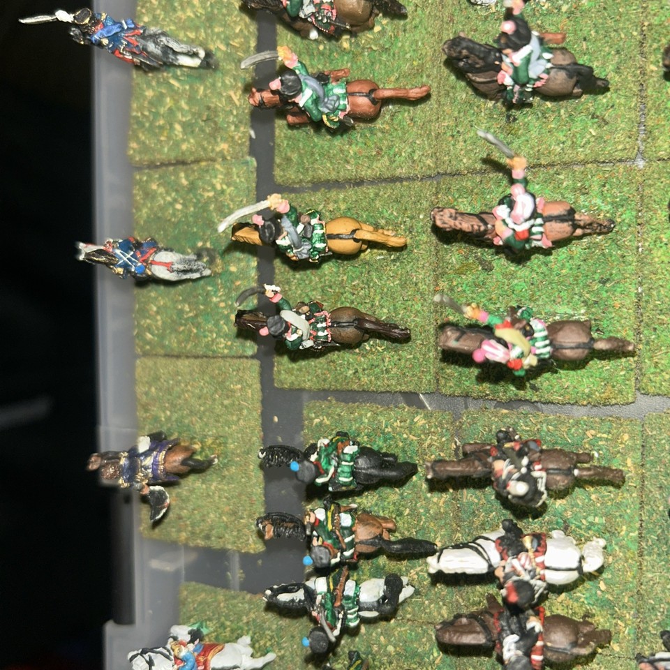 Hugh Lot Of Beautiful Hand Painted Lead Napoleonic Cavalry, TTRPG, RPG ...