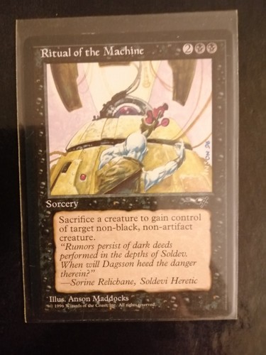 MtG - Ritual of the Machine (Alliances) | eBay
