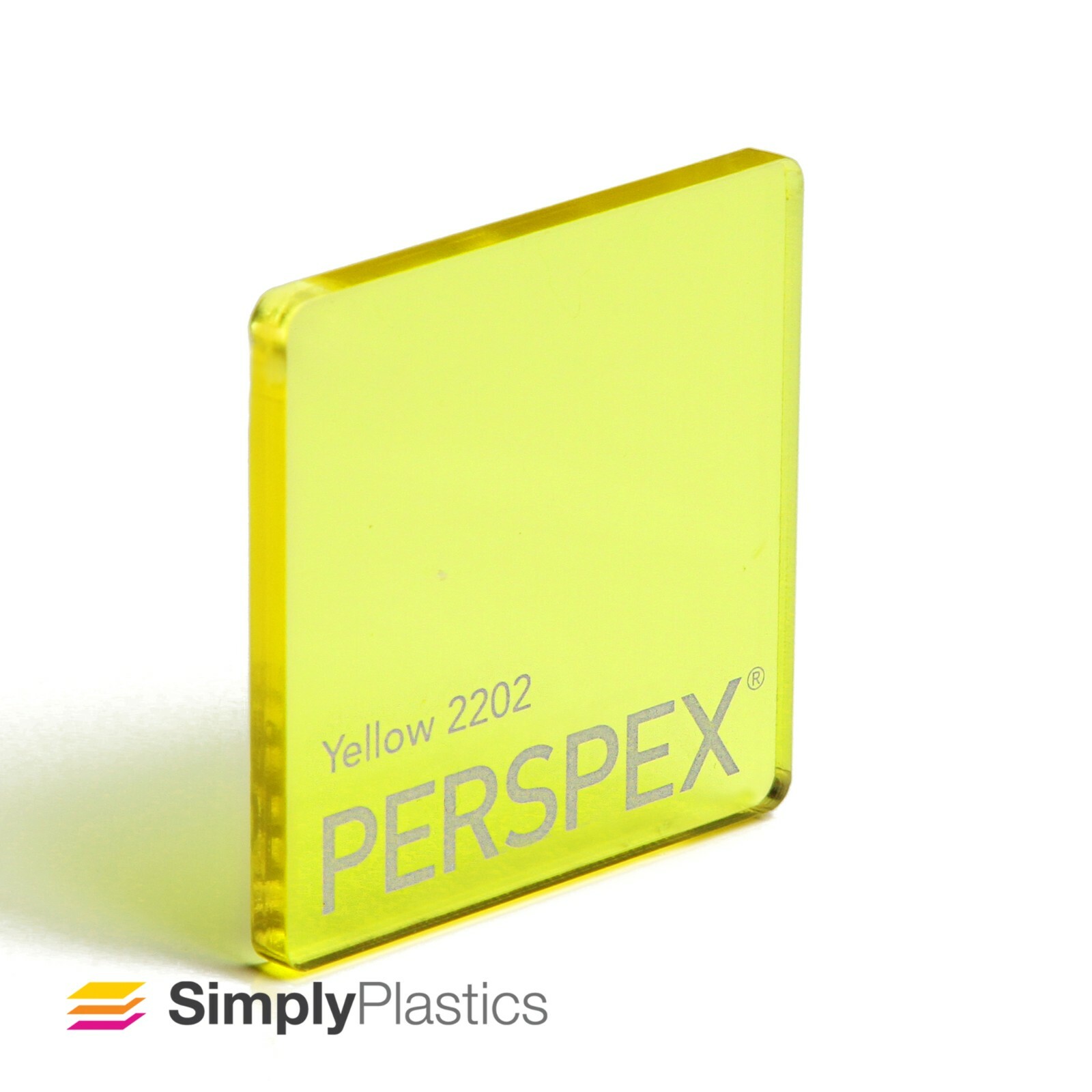 Perspex® Yellow 2202 Tinted Cast Acrylic Plastic Sheet Panel / Various ...