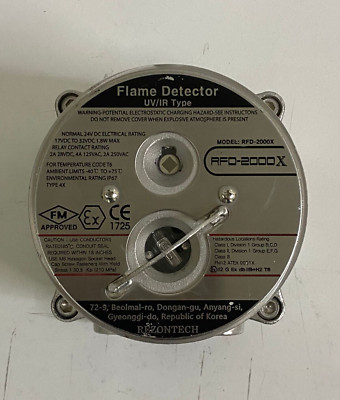 REZONTECH / FLAME DETECTOR / RFD-2000X / UV/IR | eBay
