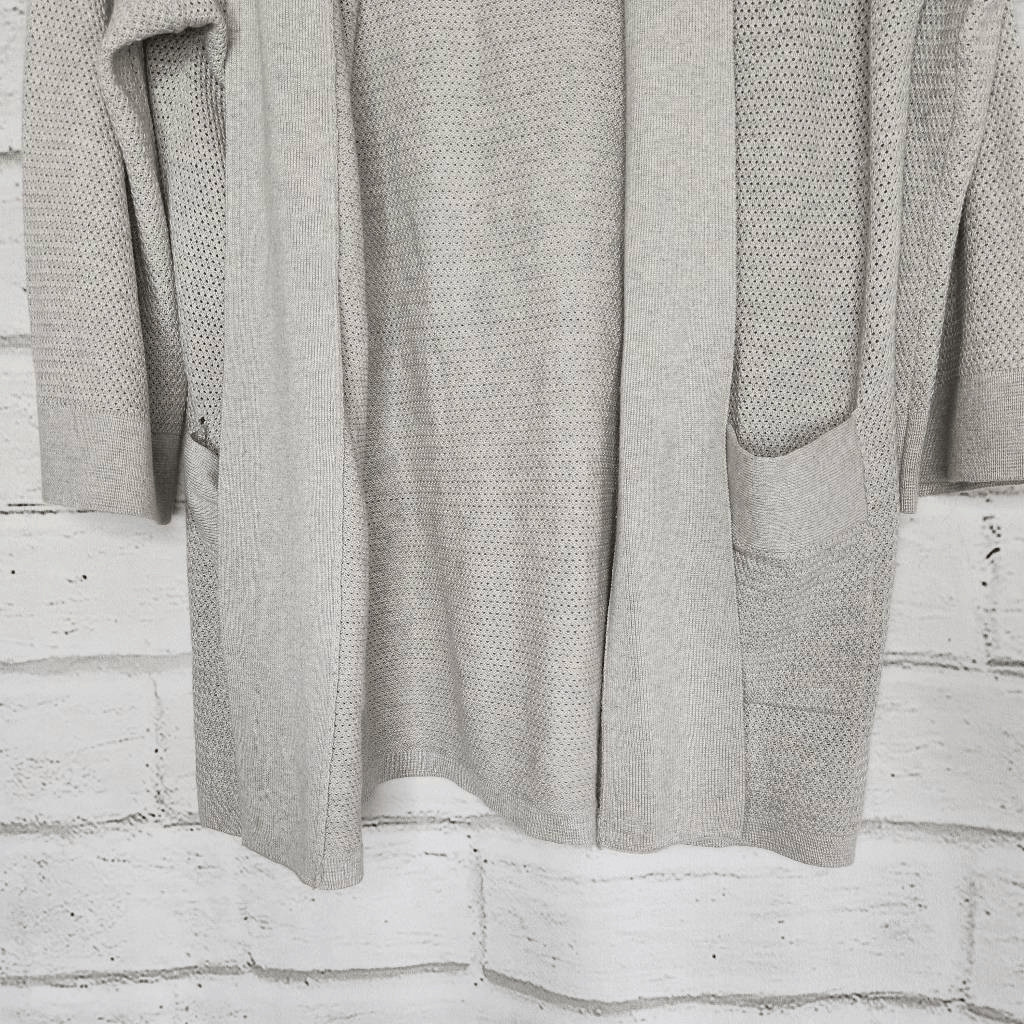 Wilfred Aritzia Silk Cashmere Blend Open Front Knitte… - Gem