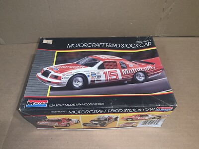 Vintage Monogram Ricky Rudd’s Motorcraft T-Bird Stock Car 1/24 Model ...