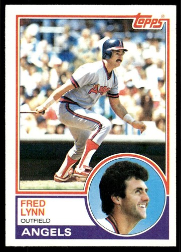 1983 Topps Fred Lynn California Angels #520 | eBay