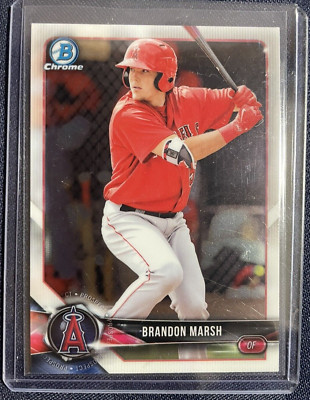 Brandon Marsh Rookie 2018 Bowman Chrome #BCP182 | eBay