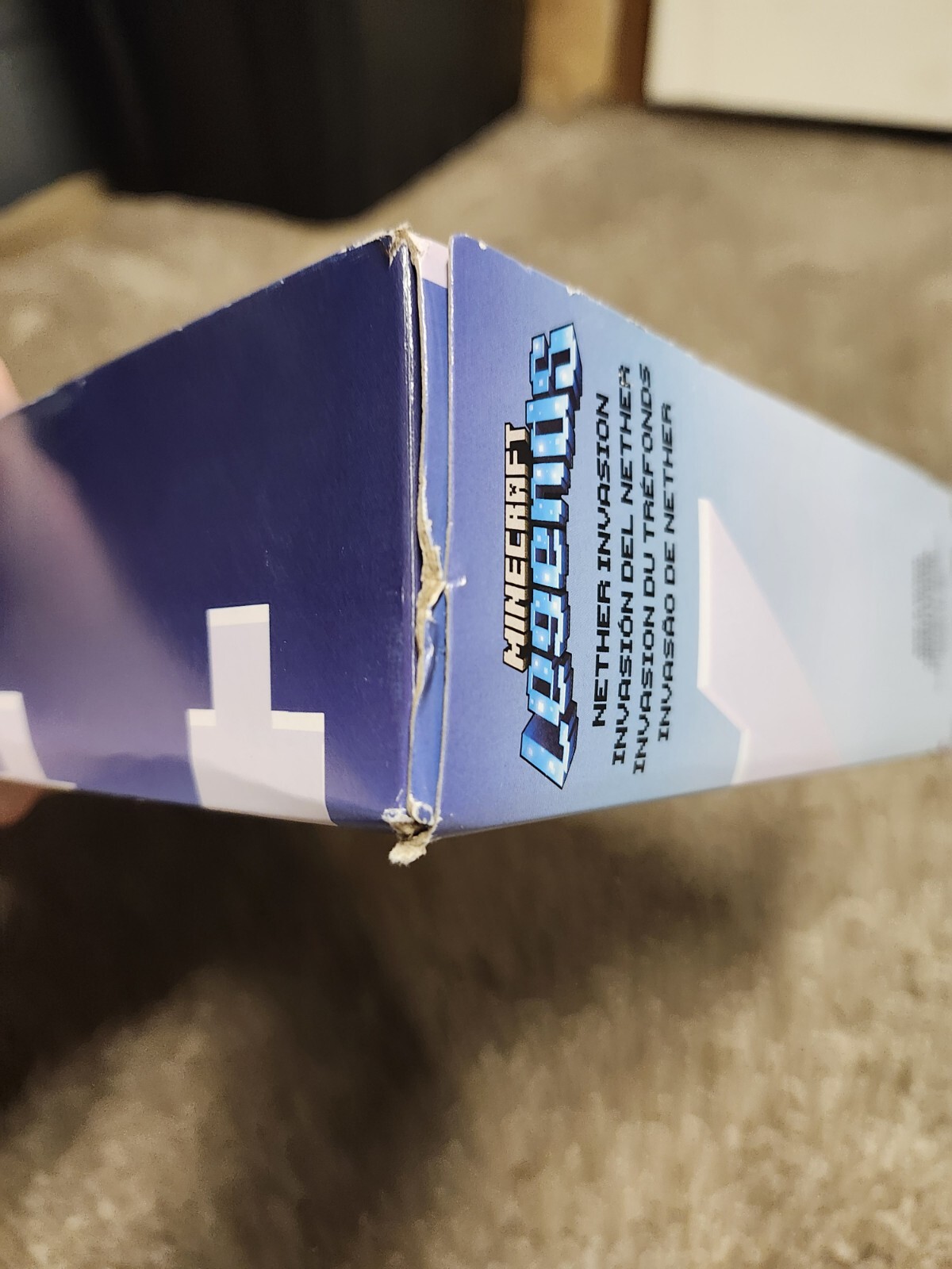 NEW Mattel Minecraft Legends Nether Invasion Pack Set of 4 Action Figures