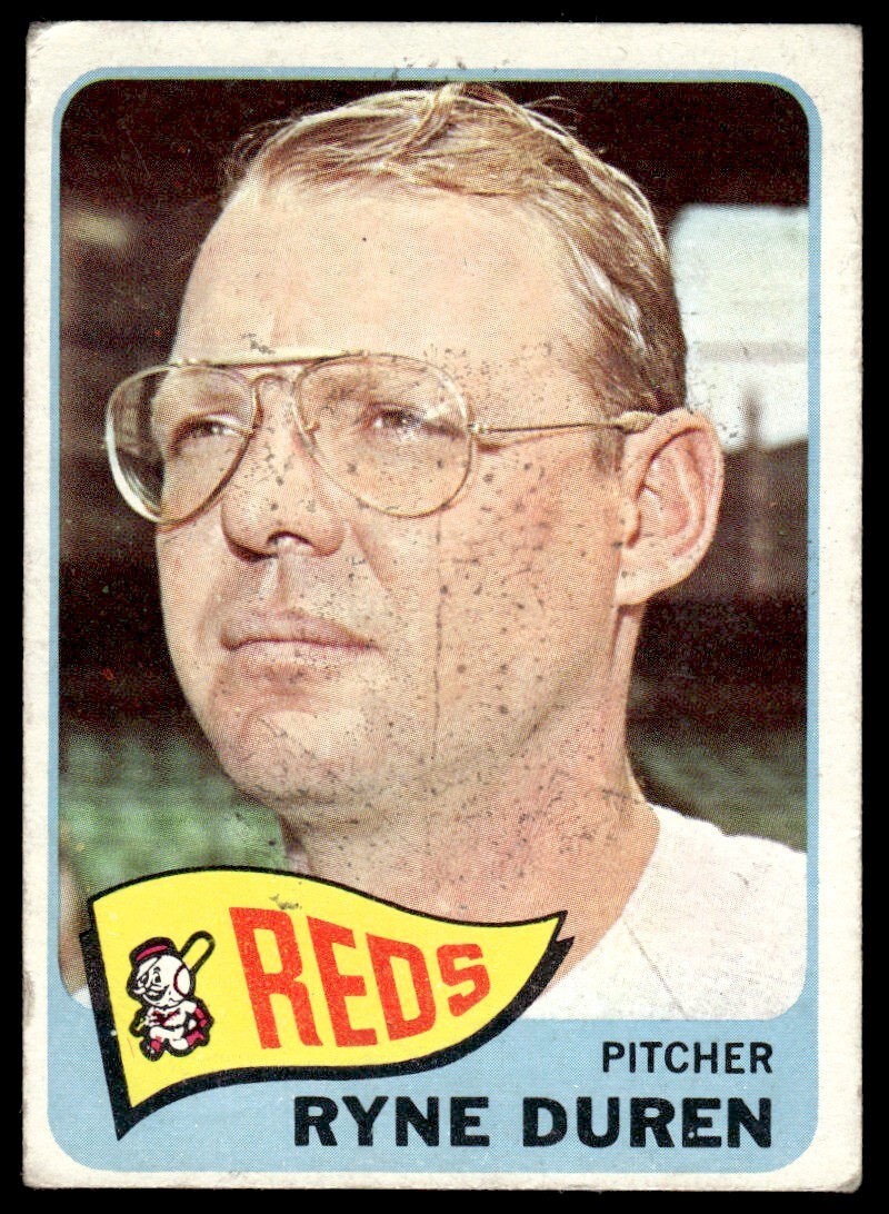 1965 Topps Ryne Duren Cincinnati Reds #339 | eBay