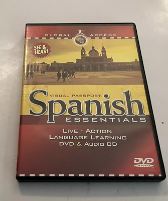 * Visual Passport - Spanish Essentials - Language Learning DVD & CD | eBay