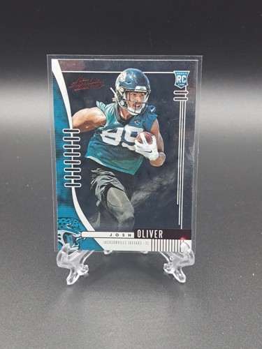 2019 Panini Absolute #194 Josh Oliver Rookie RC Red Foil Parallel Jaguars | eBay