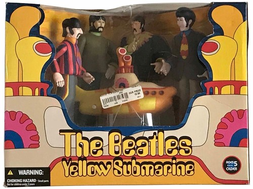 2004 McFarlane Toys The Beatles Yellow Submarine 1968 Movie RARE Box ...