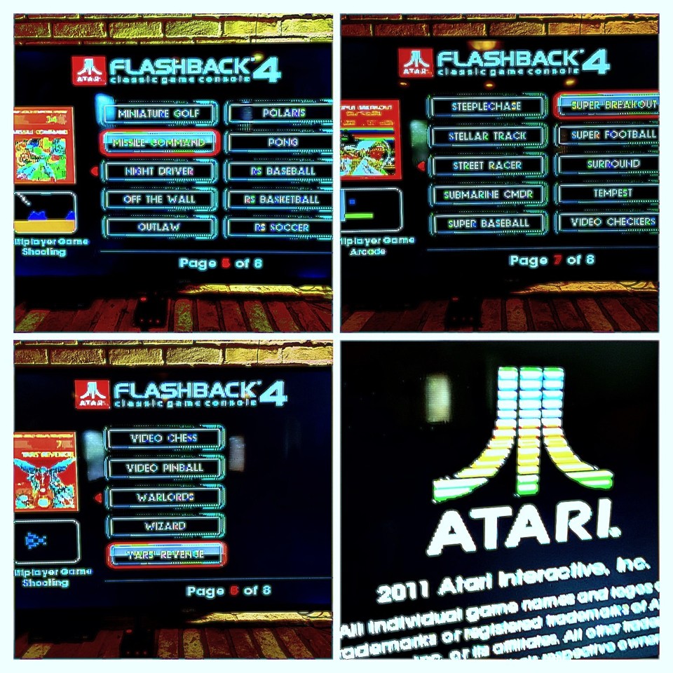 Atari 2600 JR. Console + Atari Flashback 4 Console Complete - PLEASE READ! | eBay