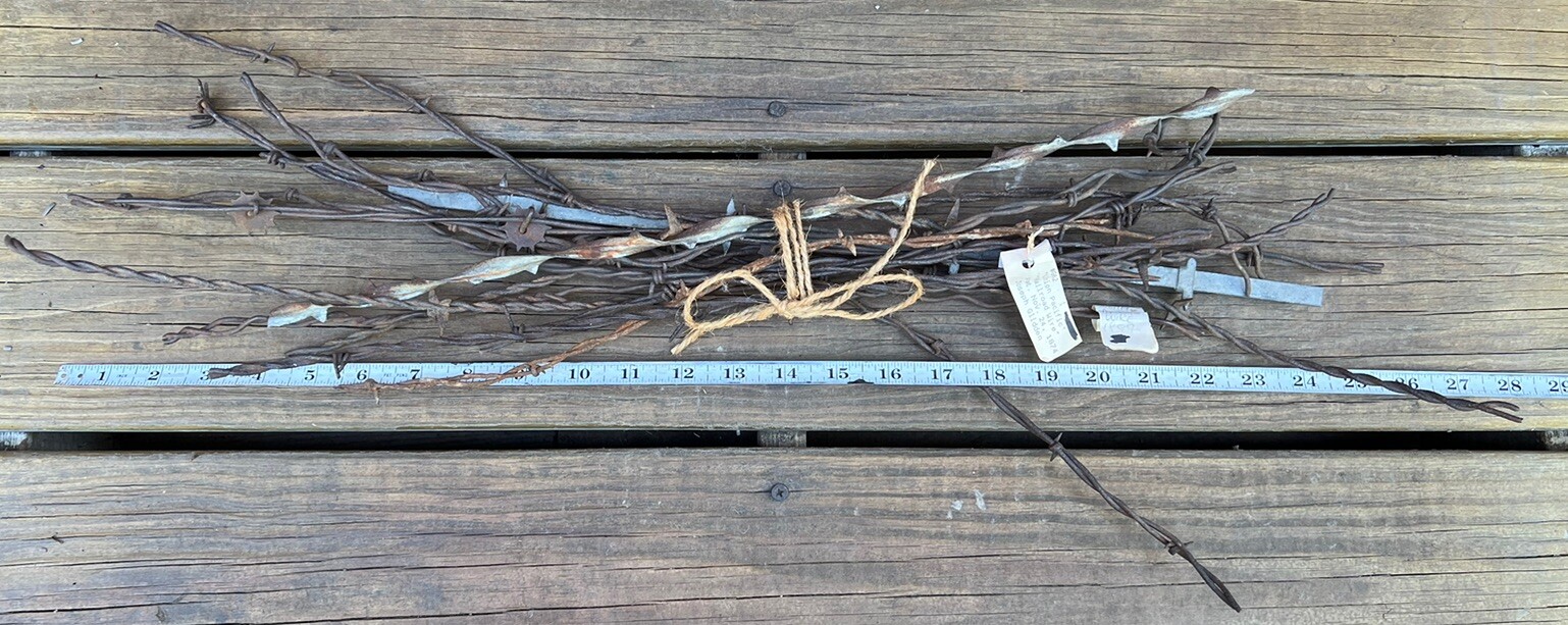 15 Rare Barbed Wire Samples Original 1800’s Union Pacific Peanut Wire ...