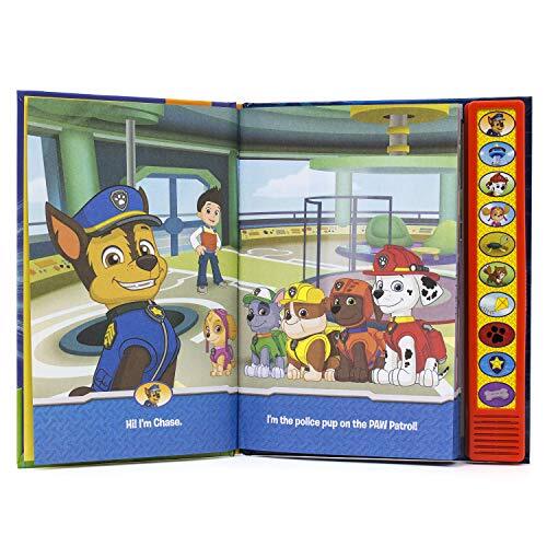 Paw Patrol - I'm Ready To Read with Chase Sound Book - Play-a-Sound ...