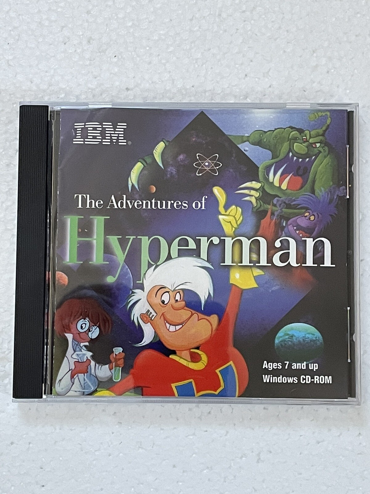 Vintage 1995 IBM The Adventures Of Hyperman IBM PC Windows 3.1 CD-ROM | eBay