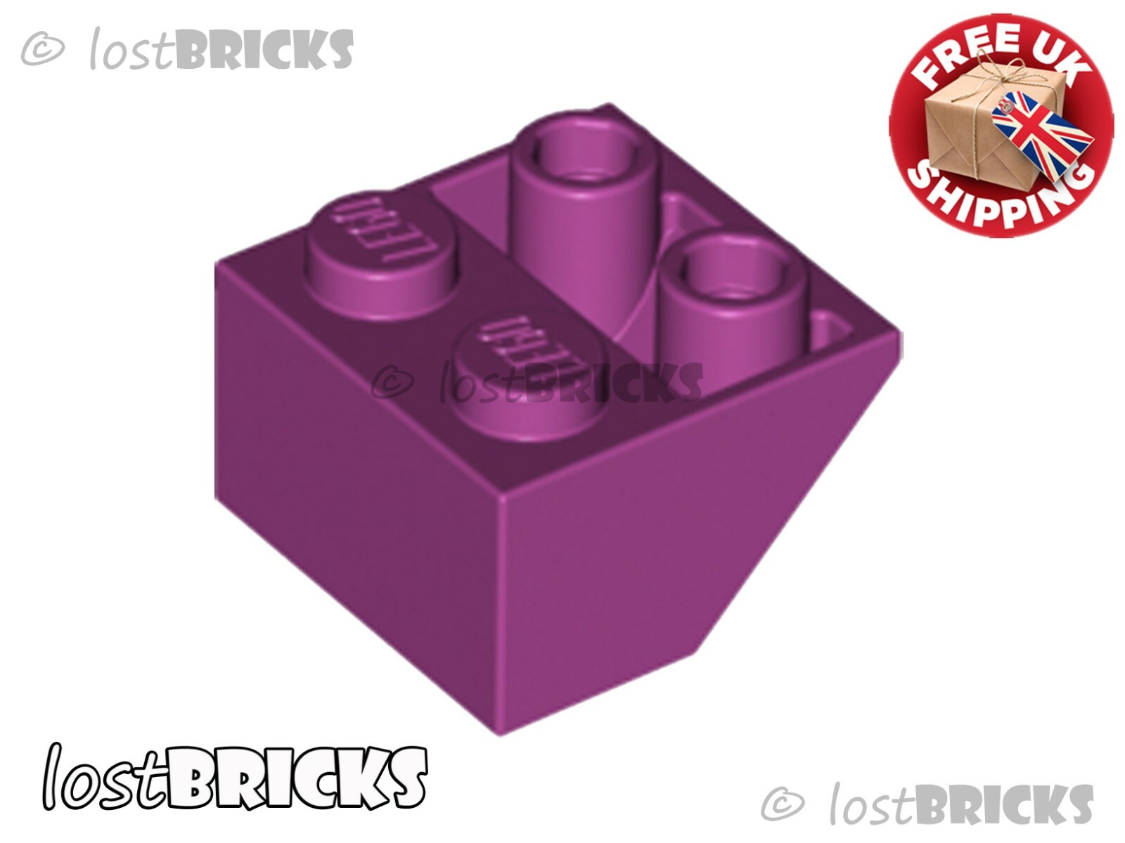 LEGO - Part 3660 - Pack of 10 x NEW LEGO Slopes Inverted 2x2 45 ...