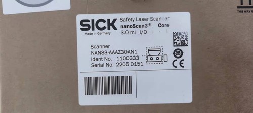 New SICK NANS3-AAAZ30AN1 NANS3AAAZ30AN1 1100333 Laser Scanner Expedited ...