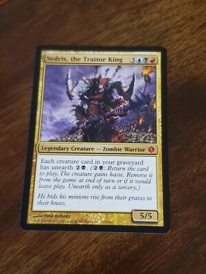** Sedris, the Traitor King x1 **, NM, Shards of Alara, see photos ...