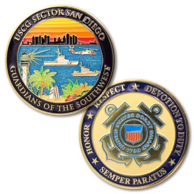 US Coast Guard USCG Sector San Diego Challenge Coin | eBay