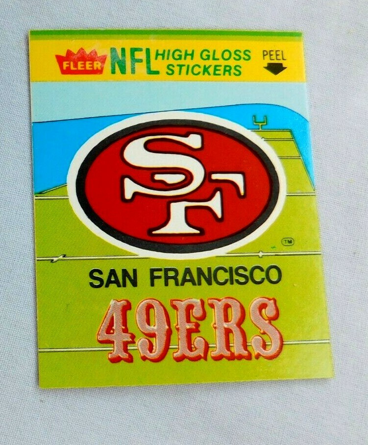1981 Fleer Football Sticker Helmet & Emblem NFL Sticker Pick one | eBay