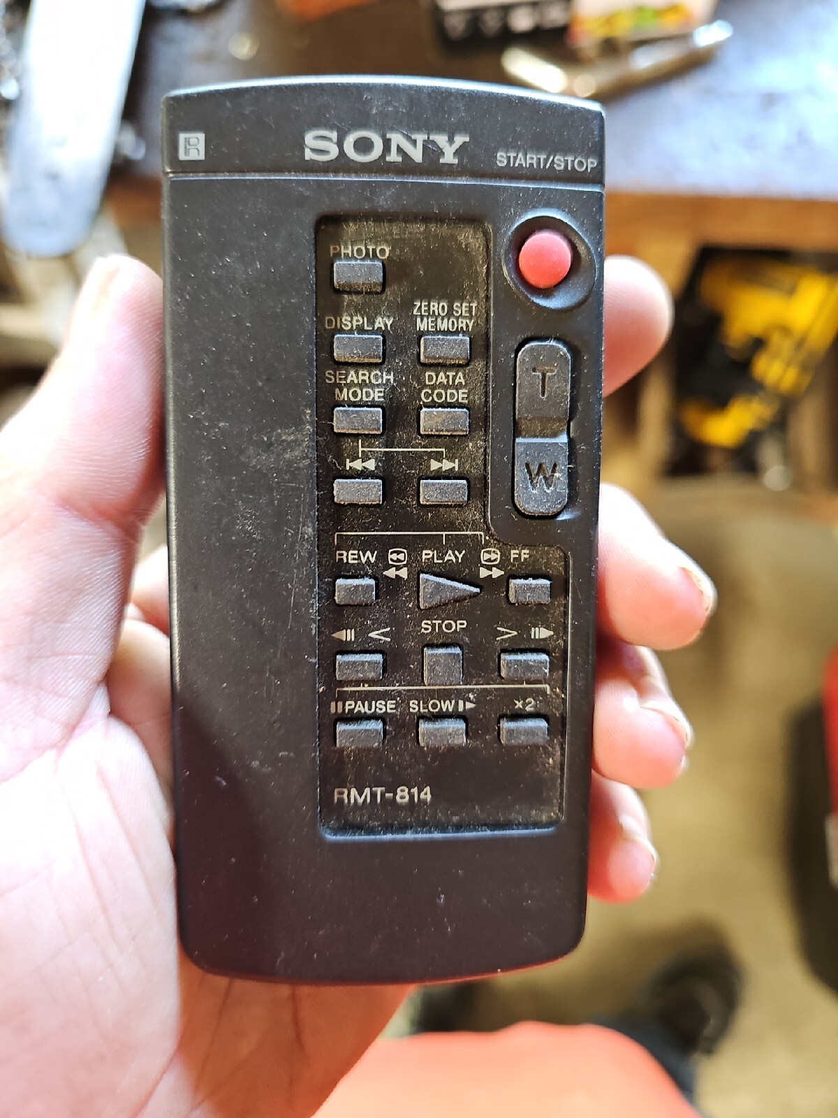 Genuine SONY Remote RMT-814 for Sony Camcorder DCR TRV330 TRV340 TR350 ...