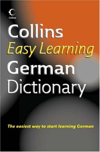 Collins Easy Learning - Collins Easy Learning German Dictionary ...