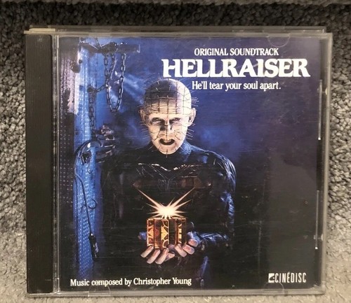Hellraiser Movie Soundtrack CD Christoper Young 1987 Cinedisc RARE | eBay