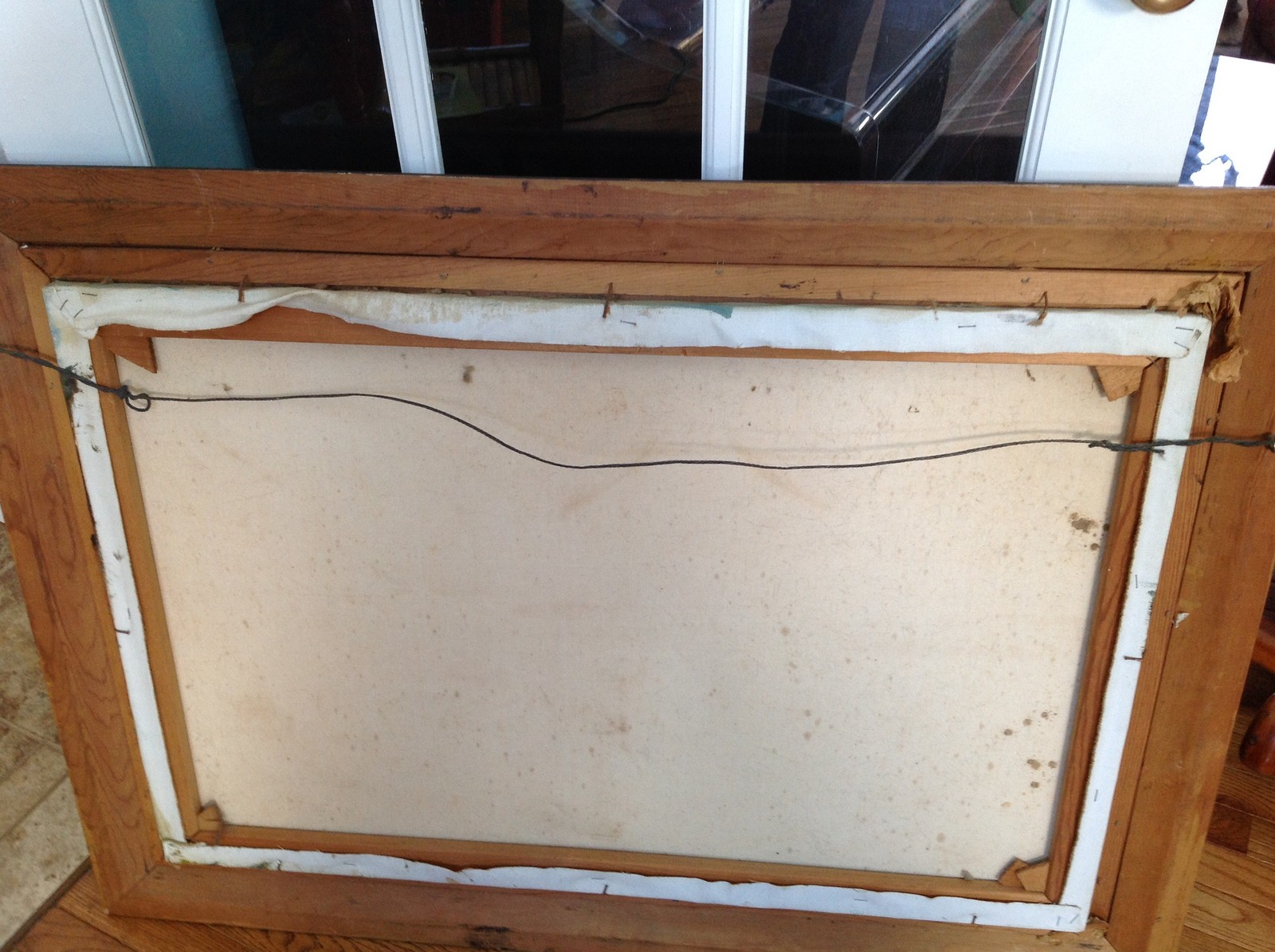 Vintage estate oil painting by artist Engel Seascapeboat gorgeous ...